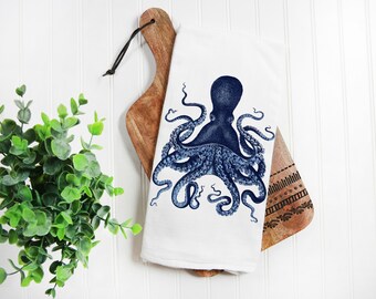 Octopus Towel | Etsy
