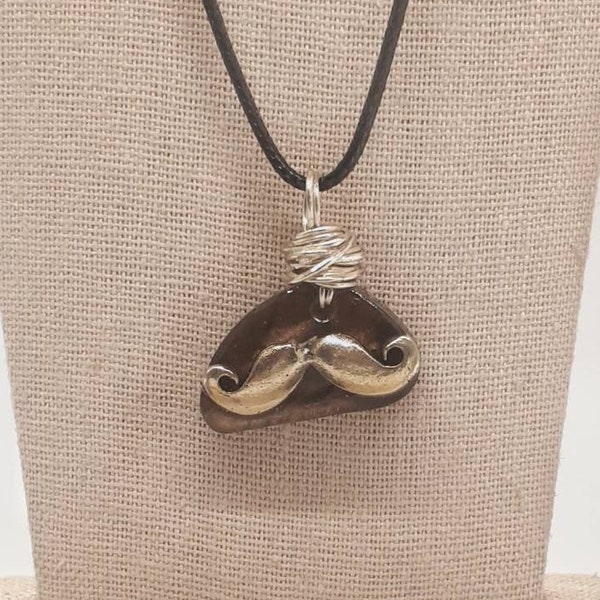 Mustache Necklace - Etsy