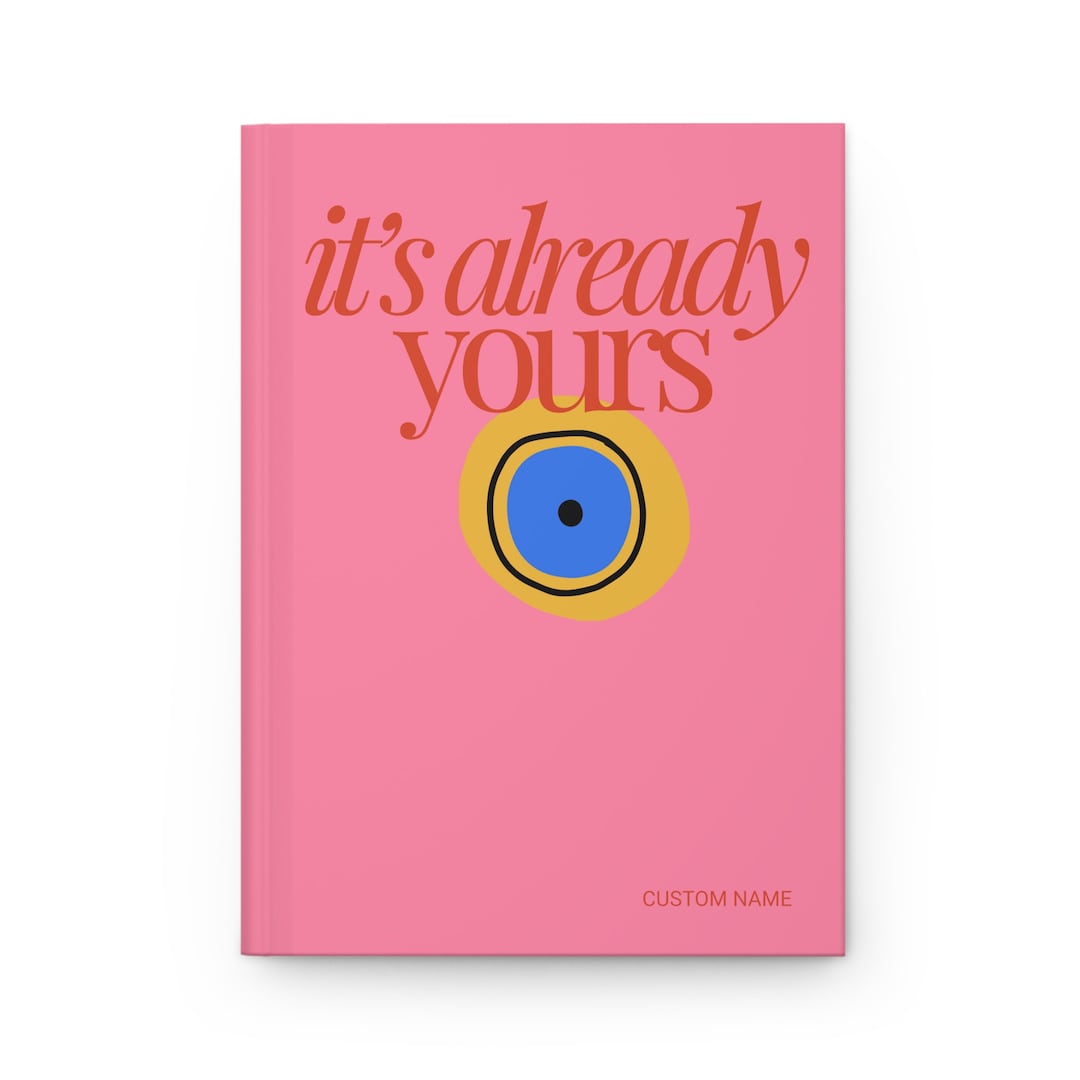 Pink Manifestation Journal Idea Journal Custom Name - Etsy