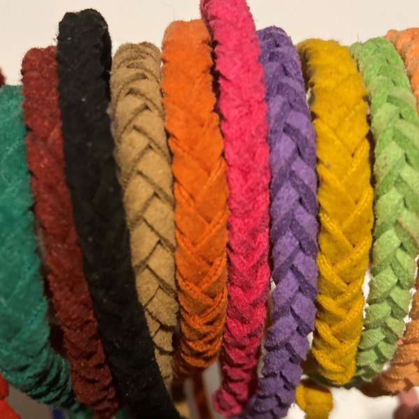 Suede Bracelet - Etsy