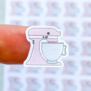 Standing Mixer Stickers Cooking Stickers Baking Stickers - Etsy