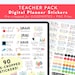 Teacher Digital Stickers ADD ONS Holiday Digital Stickers Goodnotes ...