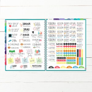 90 Teacher Digital Stickers | Goodnotes Stickers | Digital Planner ...