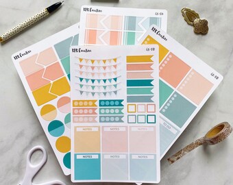 Neutral Minimalist Functional Digital Planner Stickers - Etsy