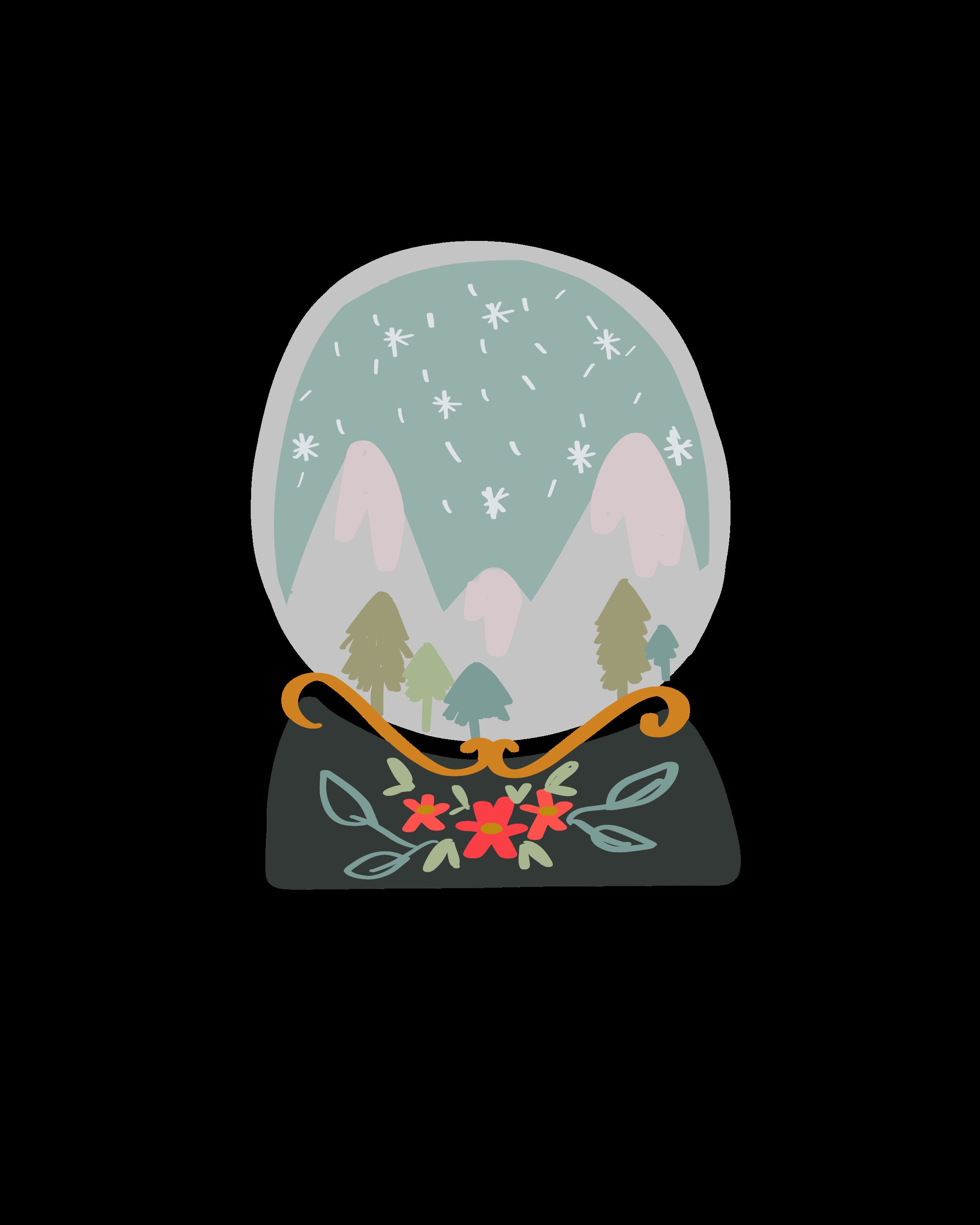 Holiday Clipart | Winter Clipart | Christmas Clipart | Cute Hand Drawn ...