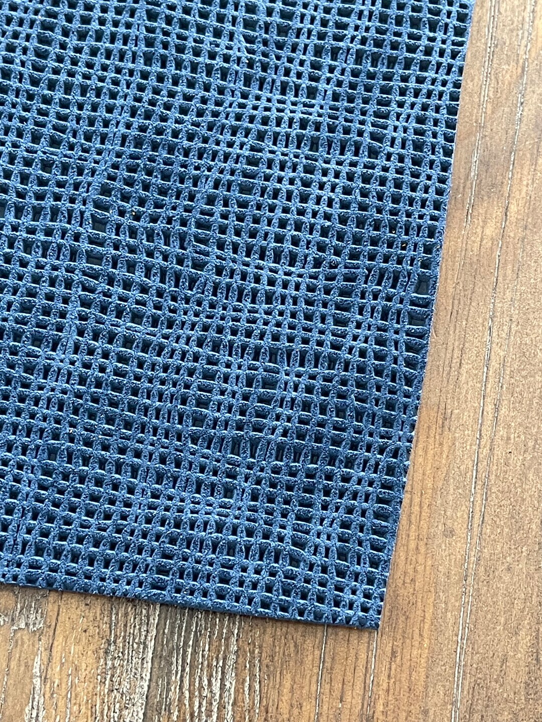 Sapphire Blue 8x10 Spun Linen Embossed Genuine Suede Sheets - Etsy