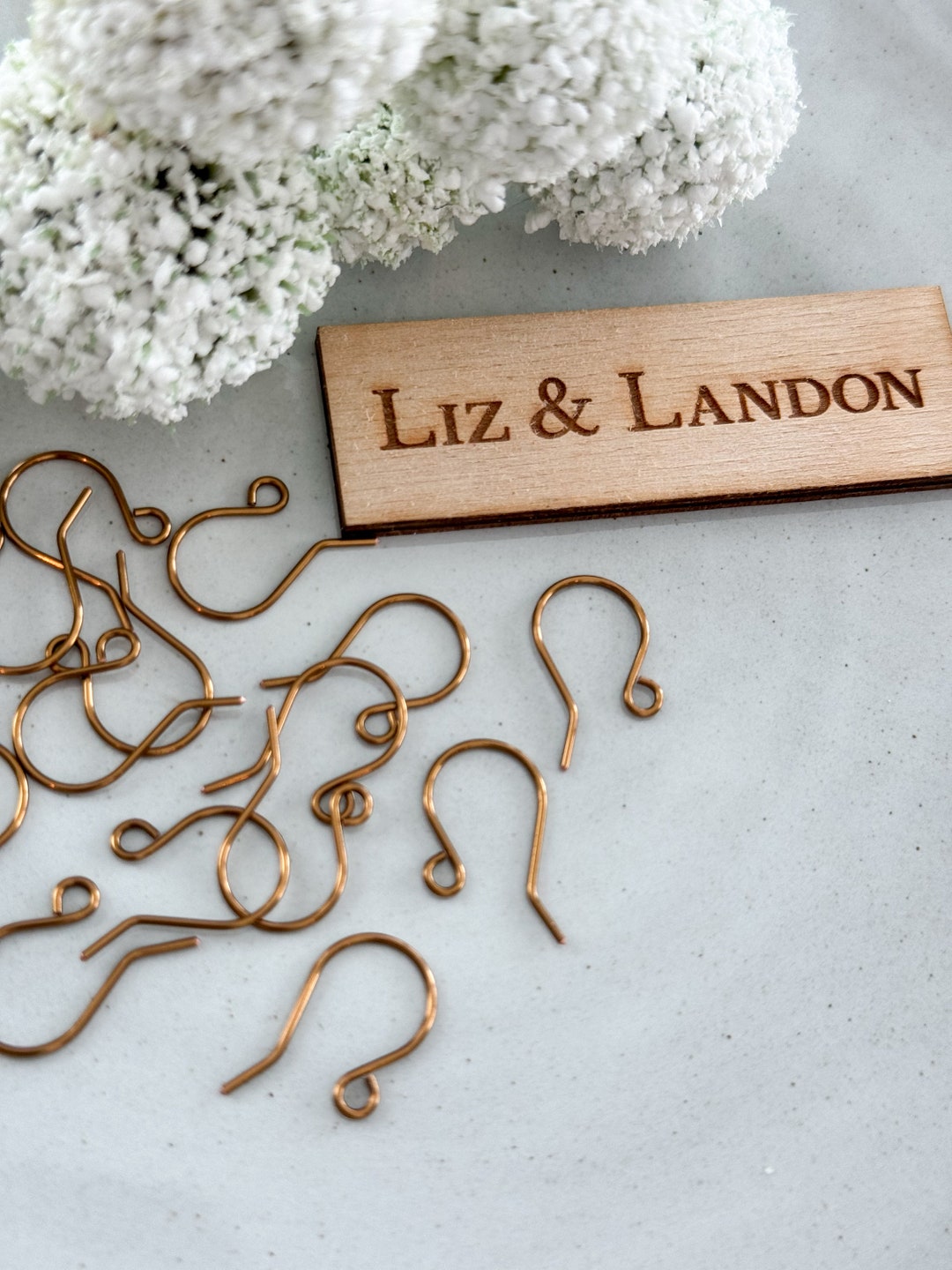 USA MADE Antique Bronze Earring Hooks Ear Wires Findings Supplies ...