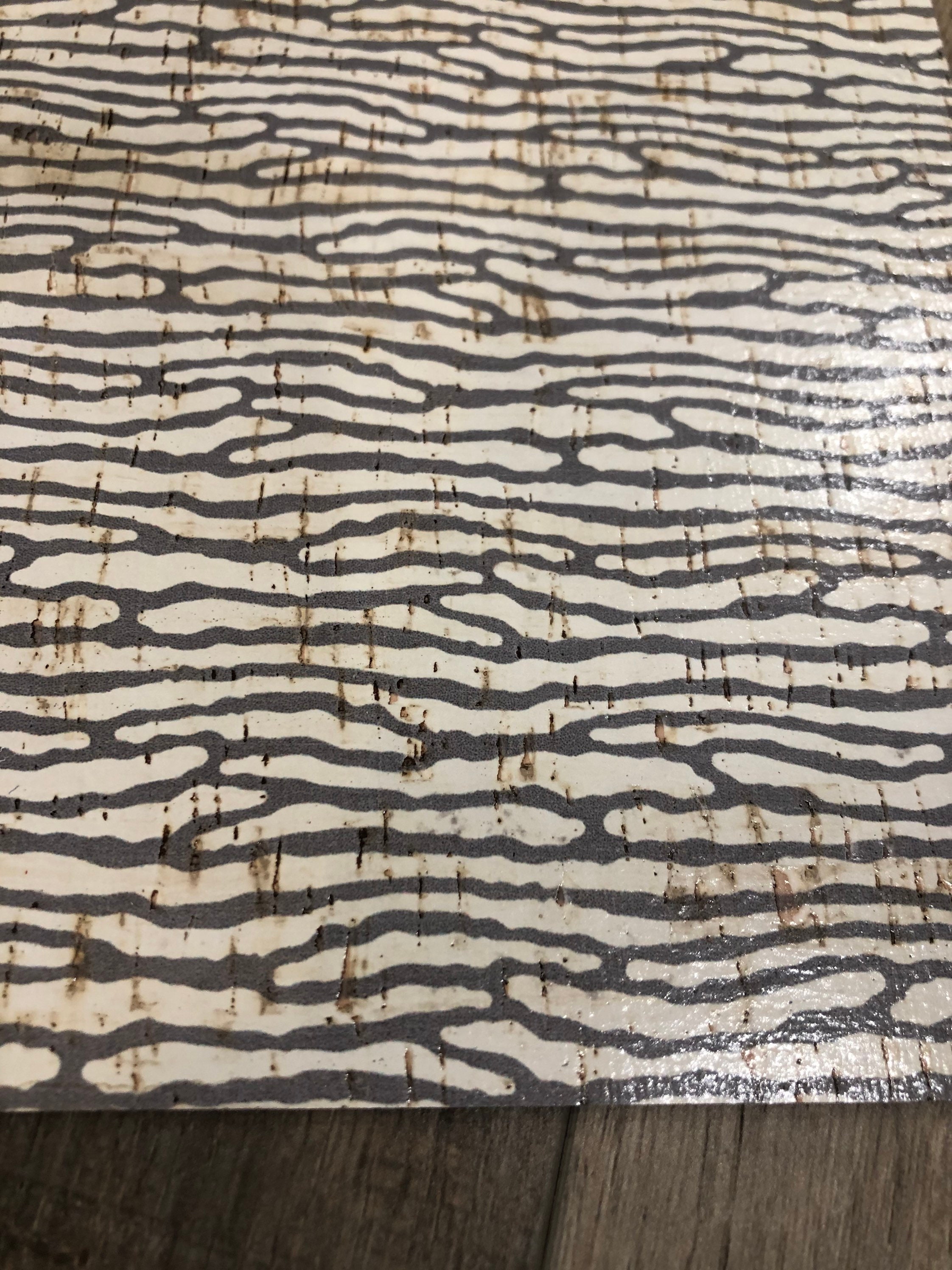 White Ash 8x10 Cowhide Backed Cork Sheets | Etsy