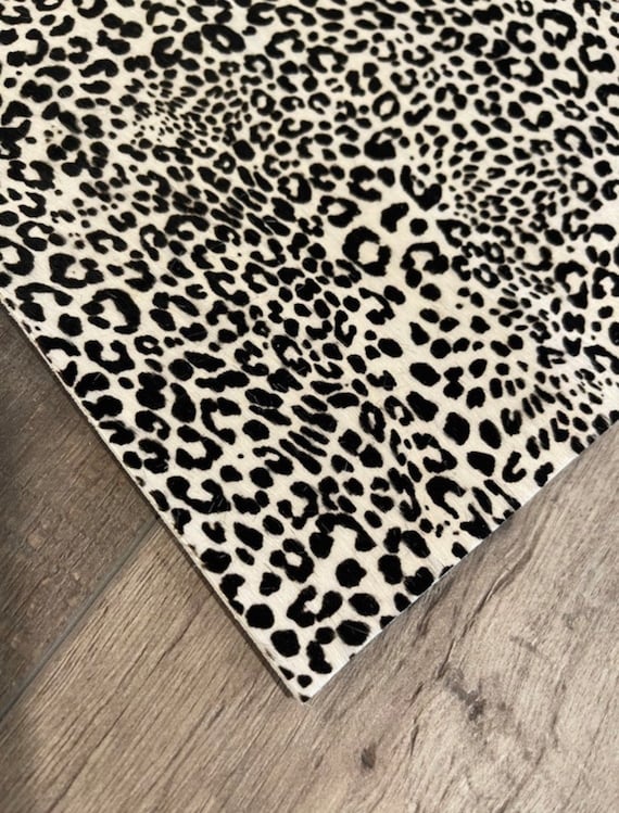 Hair on Safari Cheetah 4x6 Cowhide Sheets - Etsy