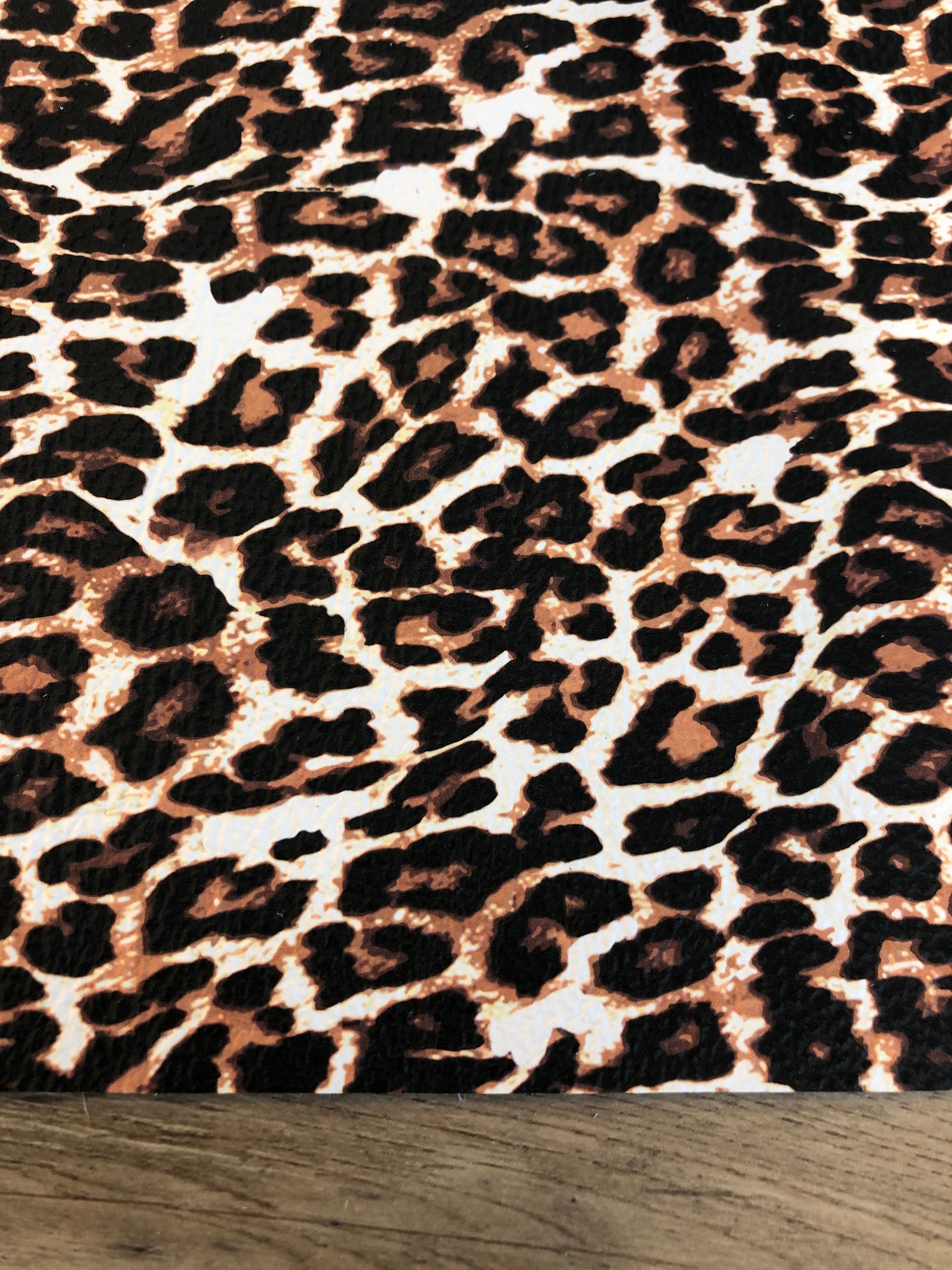 White Jaguar 8x10 on Cowhide Leather Sheets - Etsy