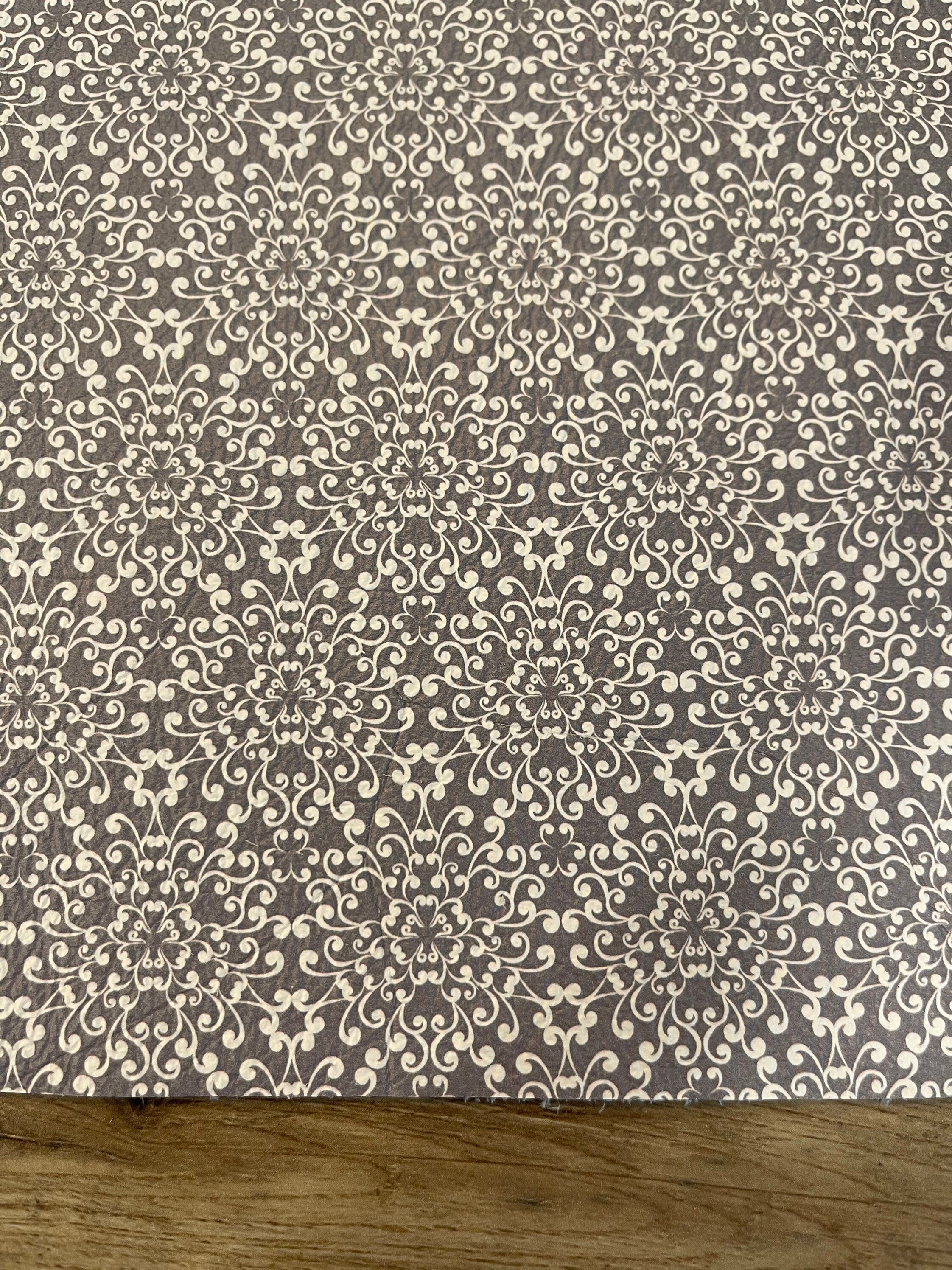 Damascus Vines 8x10 on Cowhide Leather Sheets - Etsy