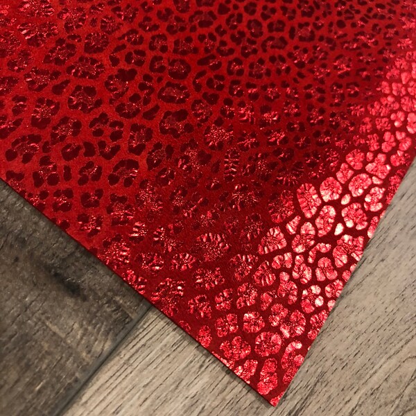 Leather Leopard - Etsy