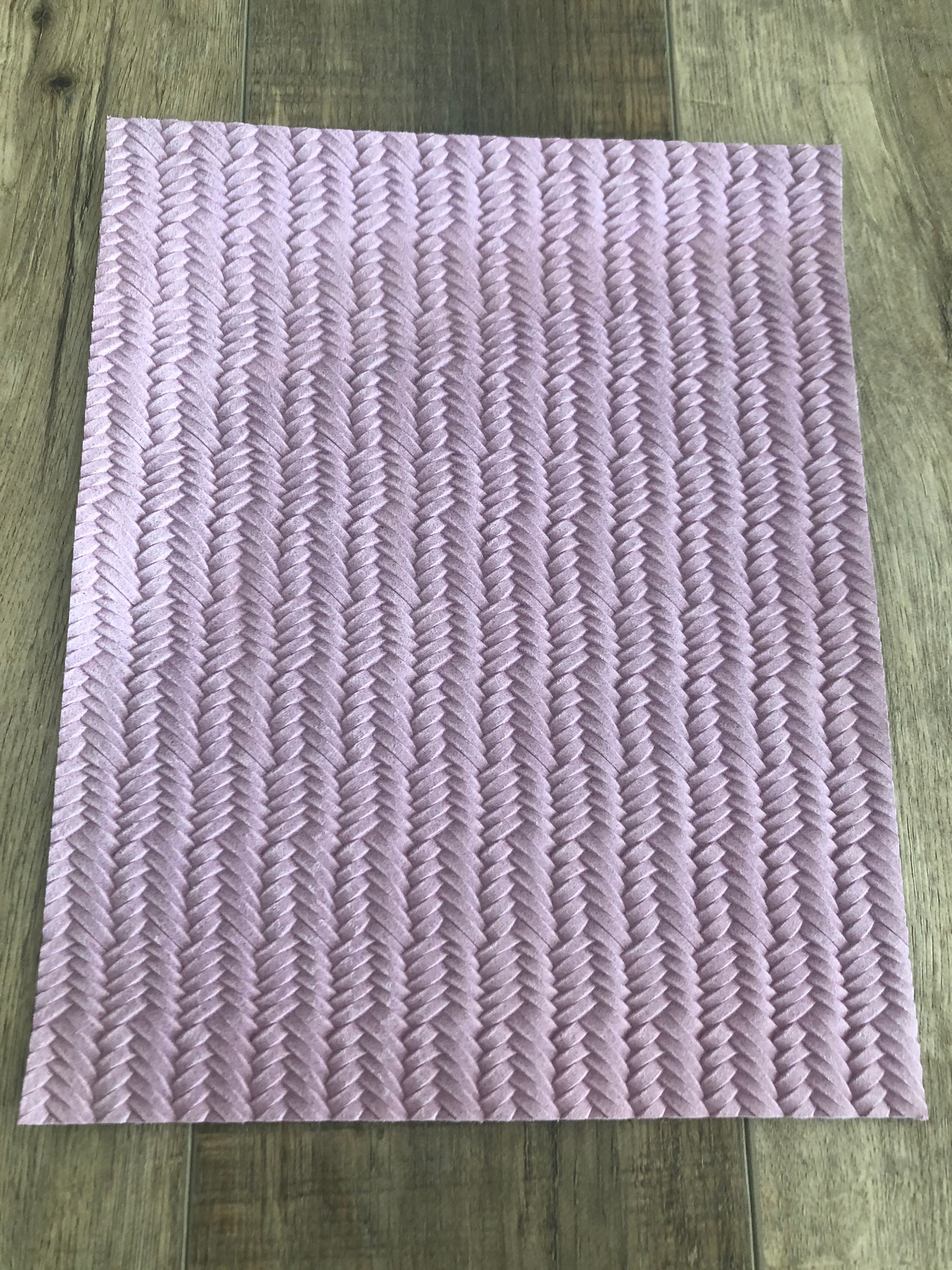 Orchid Braid 8x10 Genuine Leather Sheets for Earrings - Etsy