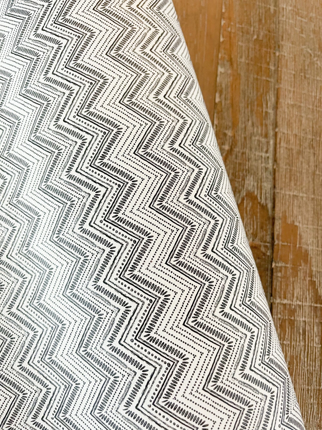 Tribal Chevron 8x10 on Genuine Leather Sheets - Etsy