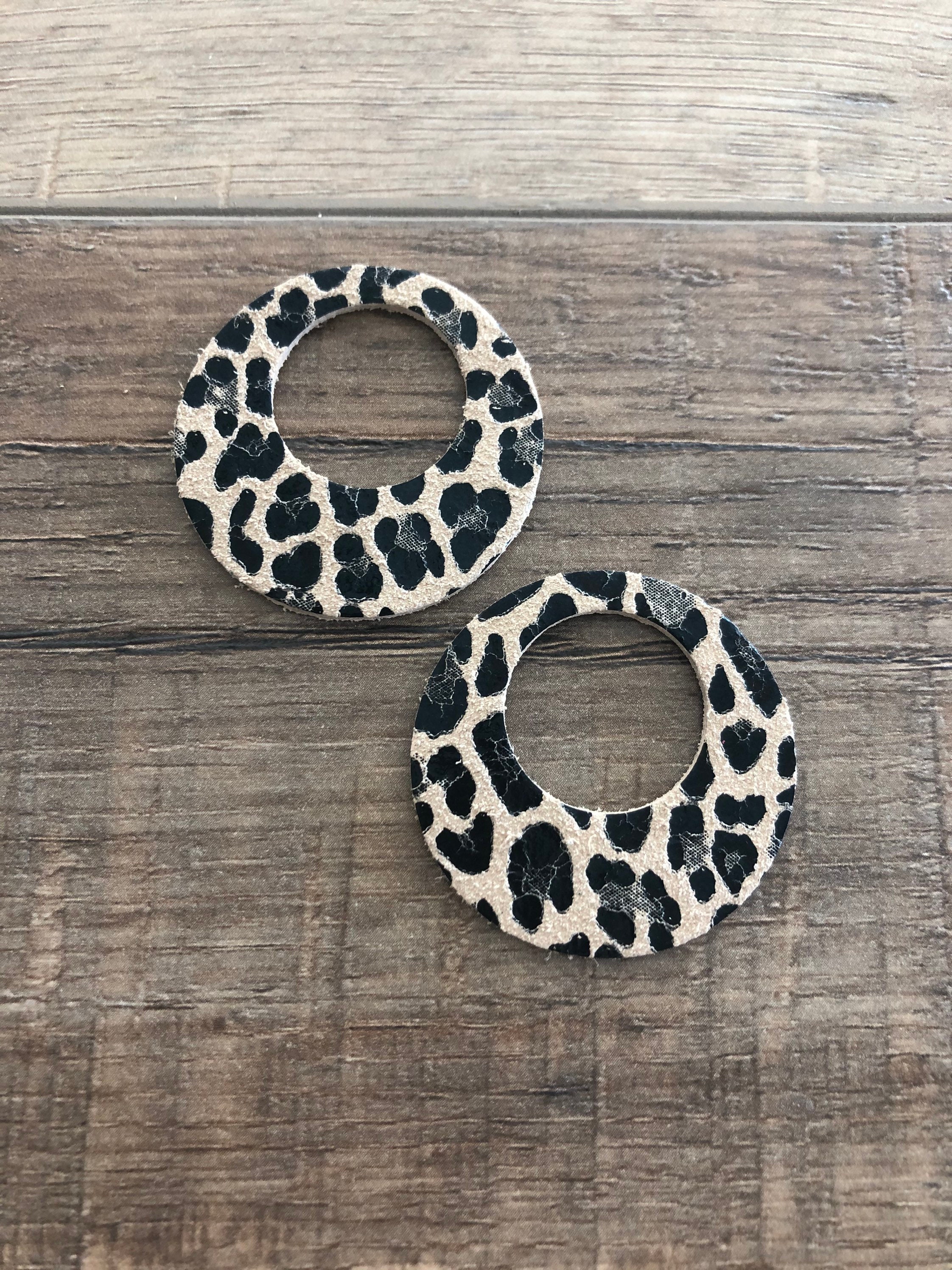 Capri Leopard 8x10 Genuine Leather Suede Sheets for - Etsy