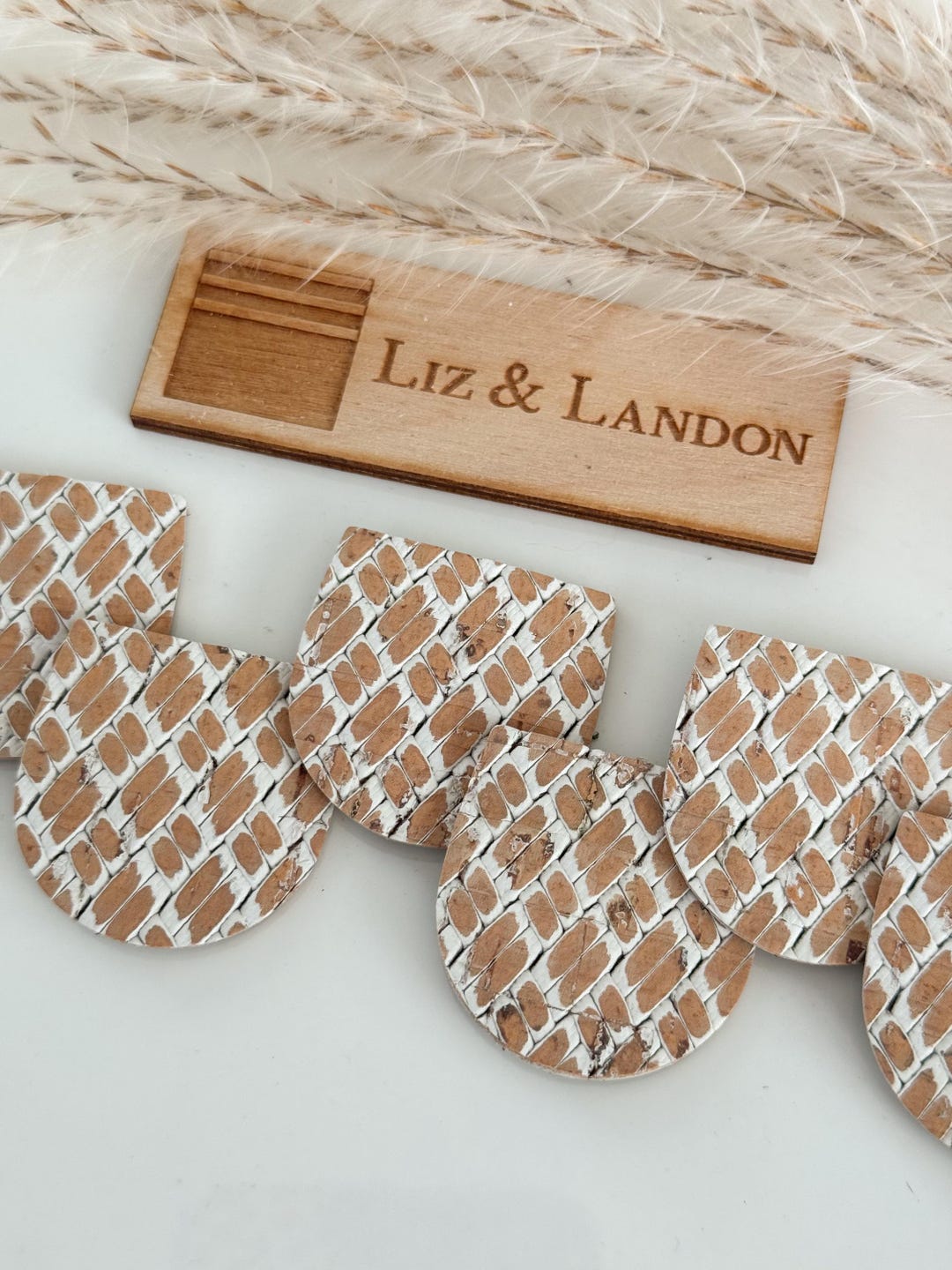 Pre-cut Wicker Basket Cork Medium Gia Earring Bundle (3pair) - Etsy