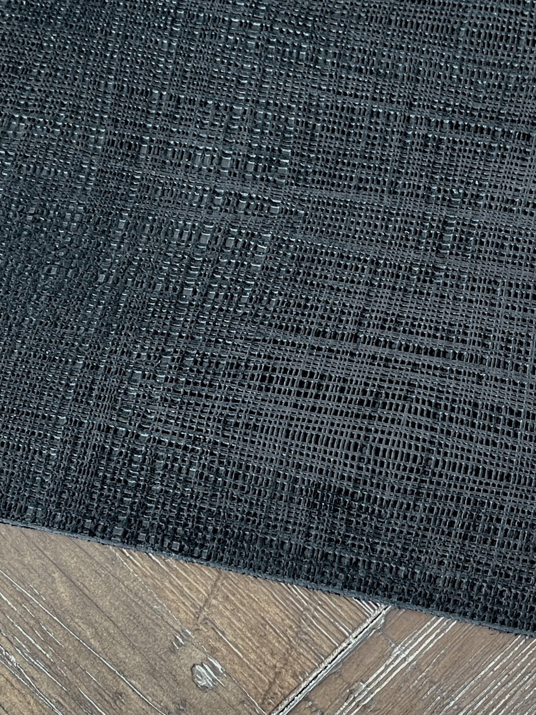 6x12 Black Micro Linen Embossed Genuine Suede Sheets - Etsy