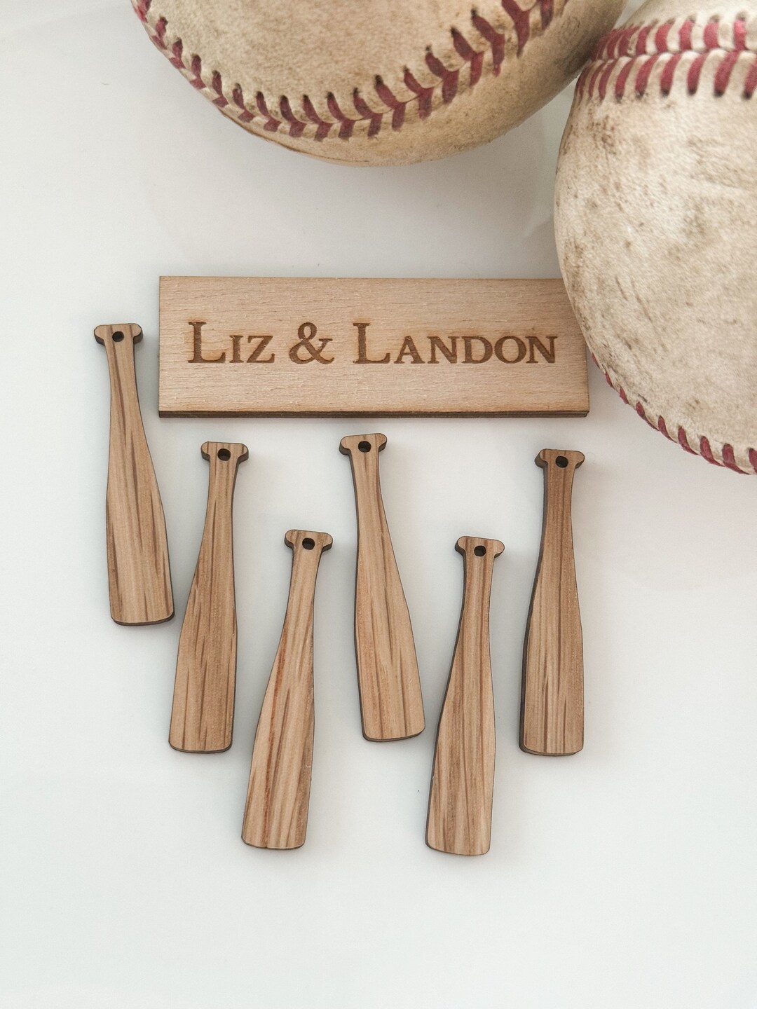 1-hole Wooden Baseball Bats Softball Bats Findings Blanks (3pair) - Etsy
