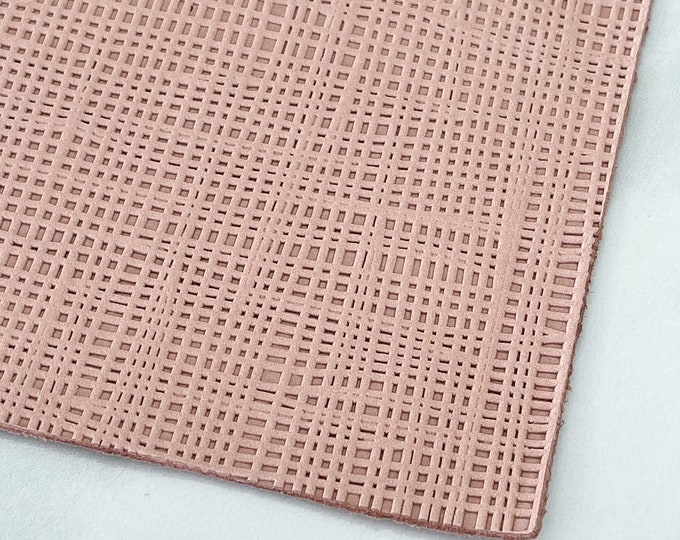 6x12 Nude Spun Linen Embossed Genuine Suede Sheets - Etsy