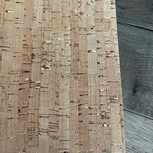 Gold Flecks on Natural Cork 8x10 Leather Backed Sheets - Etsy