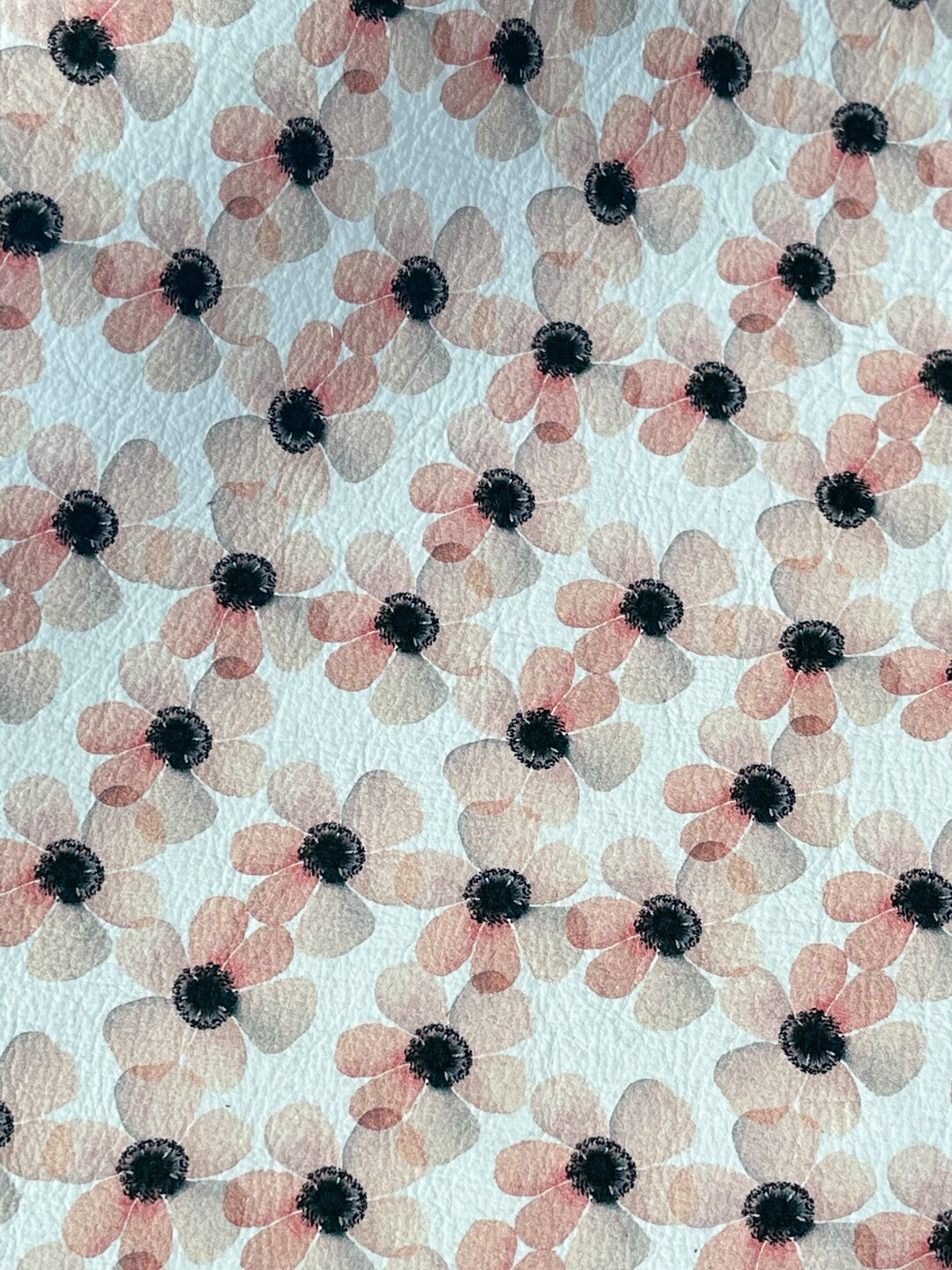 Cosmo Blooms 8x10 on Genuine Cowhide Leather Sheets - Etsy