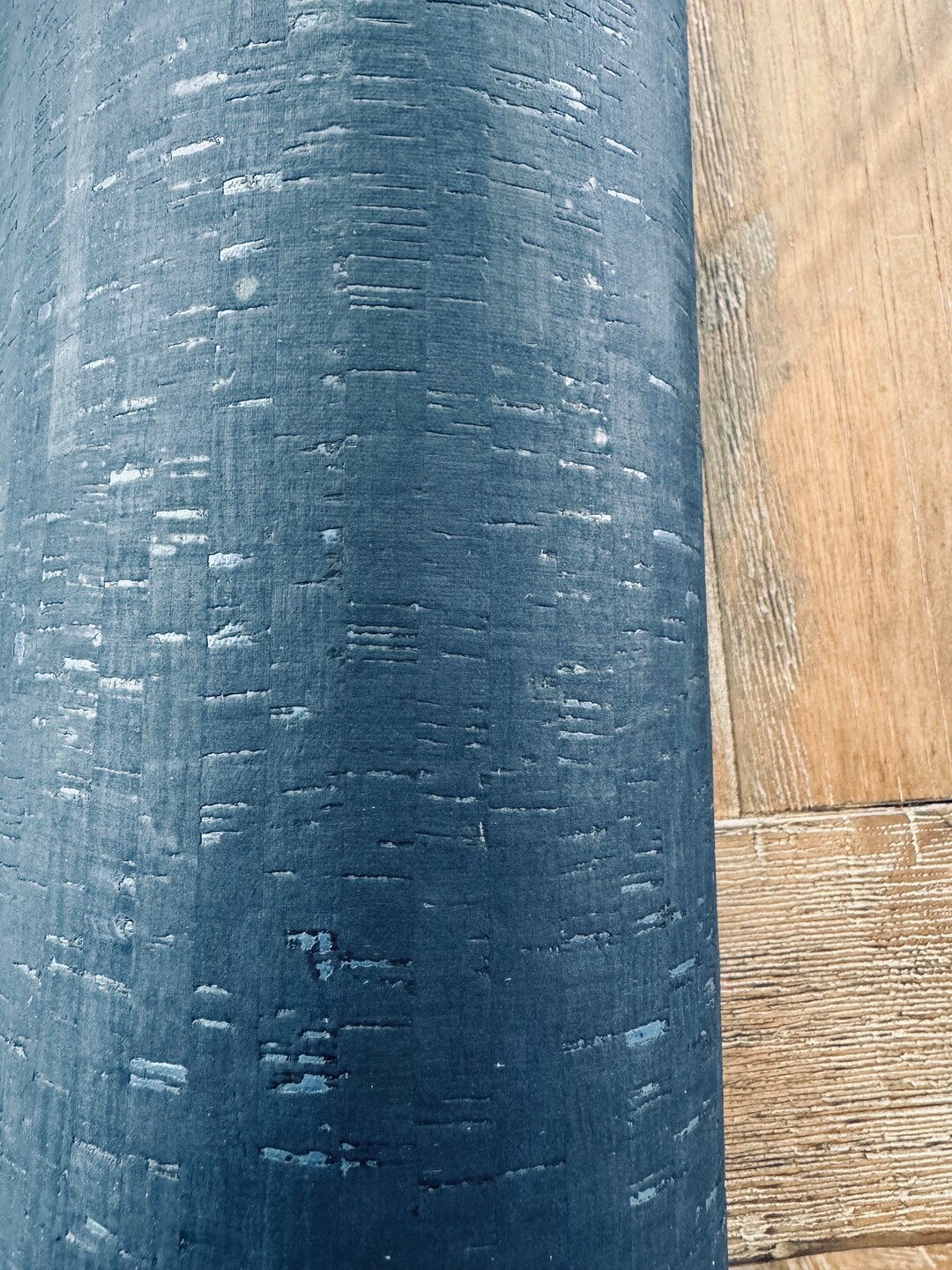 Natural Solid Navy Blue Cork 8x10 on Leather Backed Sheets - Etsy