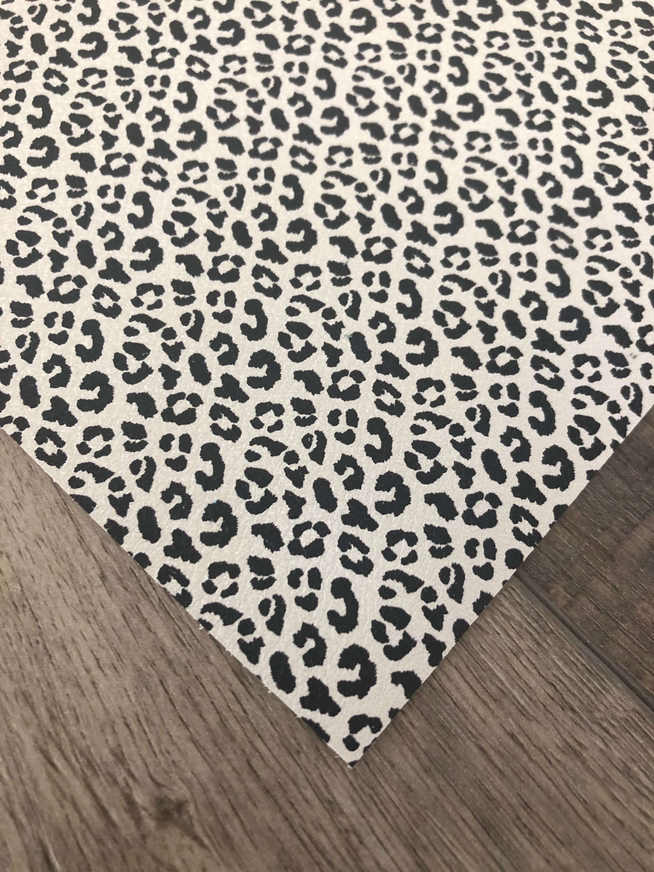 Oatmeal Cheetah Genuine Leather Sheets - Etsy