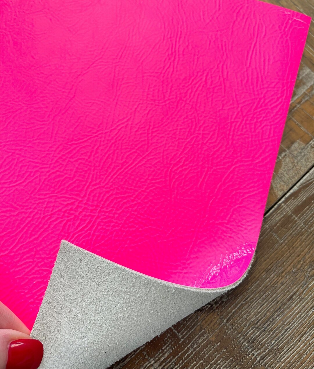 Electric Pink 8x10 Genuine Leather Sheets - Etsy