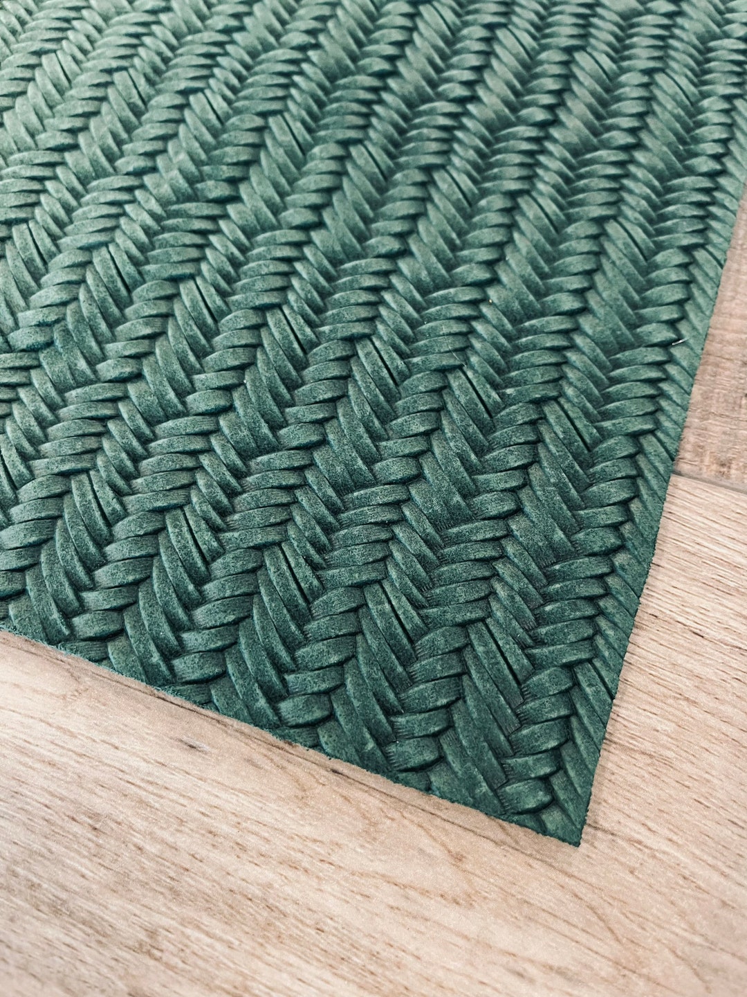 Evergreen Braid 8x10 Genuine Leather Sheets - Etsy