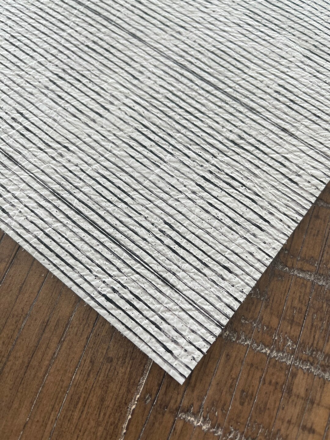 Vintage Pinstripe 8x10 on Cowhide Leather Sheets - Etsy