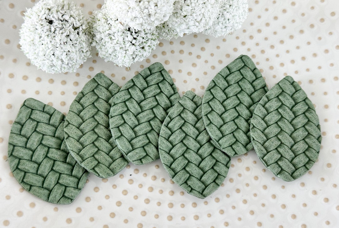 Pre-cut Sage Green Small Box Braid Drew Earring Bundle (3pair) - Etsy