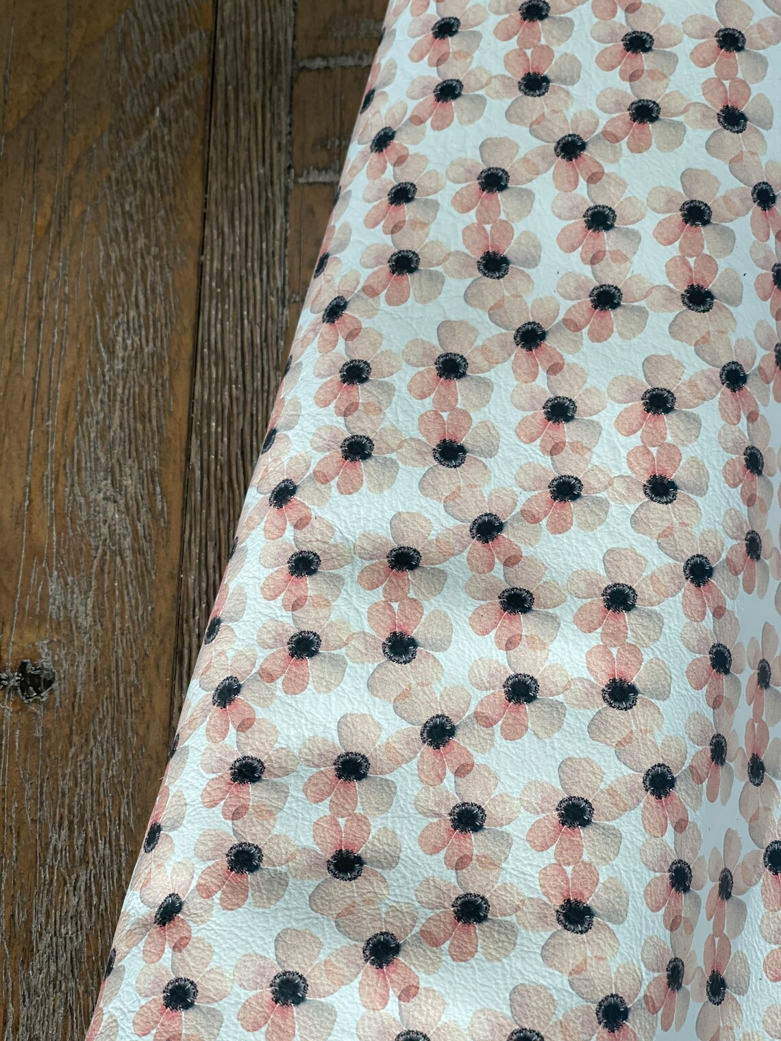 Cosmo Blooms 8x10 on Genuine Cowhide Leather Sheets - Etsy