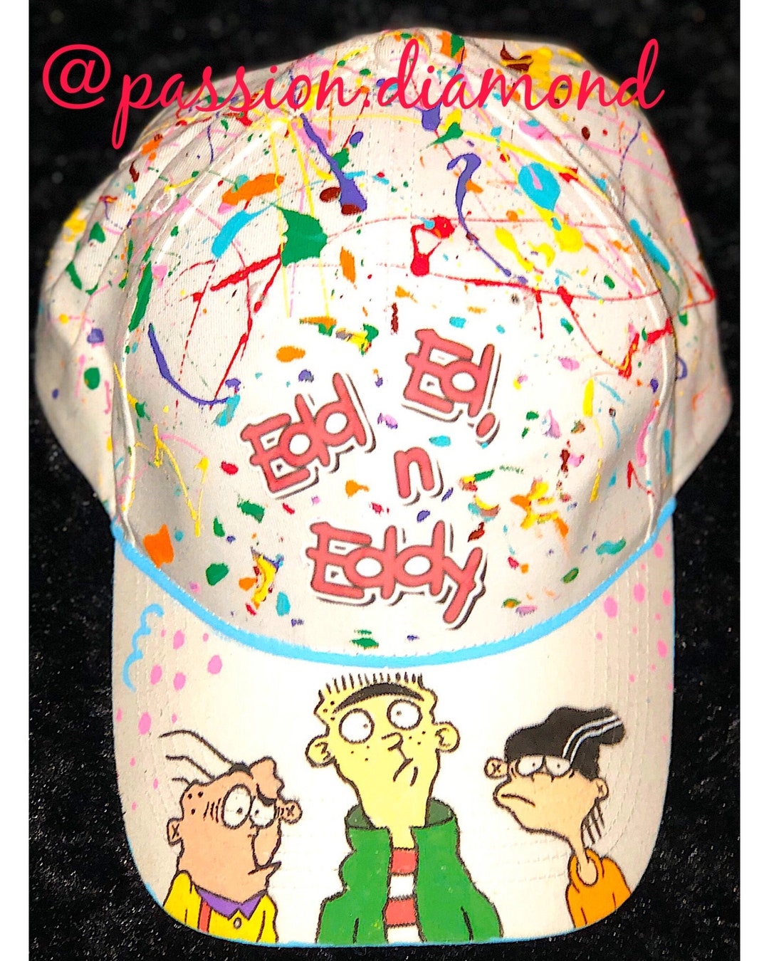 Ed Edd y Eddy Jawbreaker Hat La imagen se puede cambiar con el logotipo ...