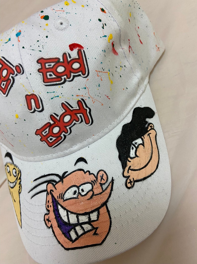 Ed Edd y Eddy Jawbreaker Hat La imagen se puede cambiar con el logotipo ...