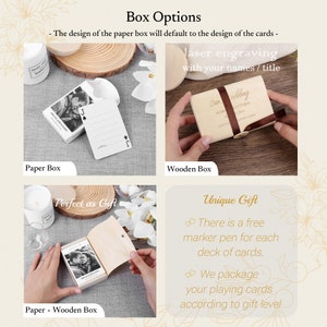 Engagement Party Guest Book Playing Cards: Couples Keepsake - Etsy