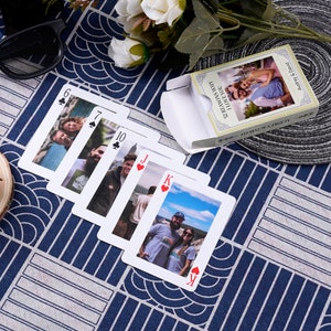 Custom Playing Cards With Case, Funny Christmas Card Deck, 52 Different ...
