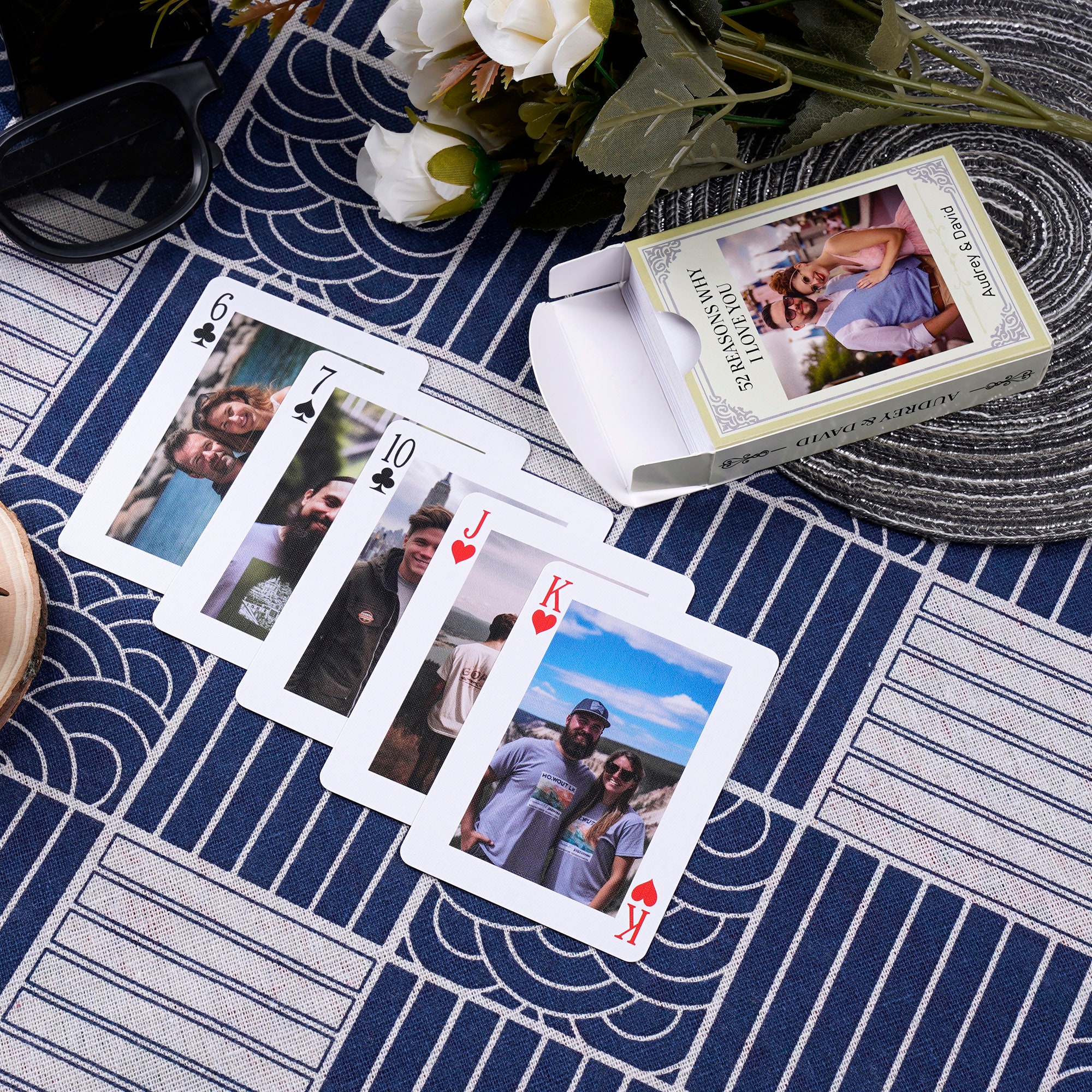 Custom 52 Pics Playing Card Games: Photo Book Alternative - Etsy