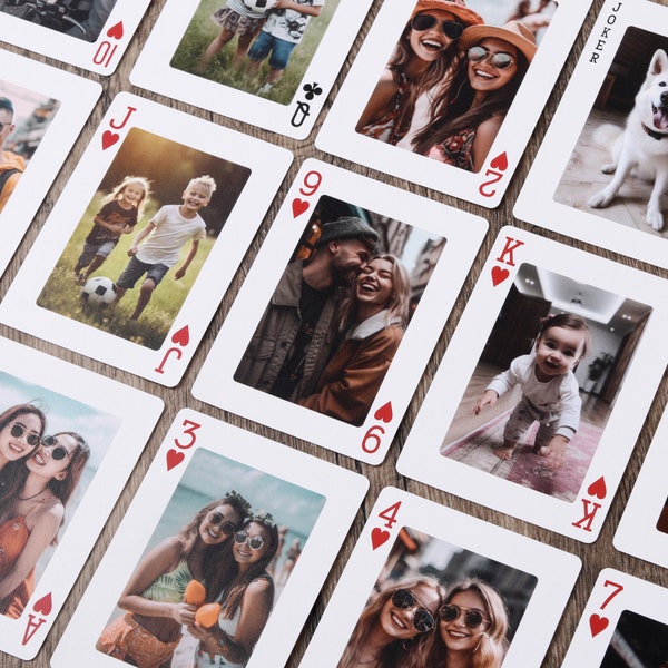 Personalized Playing Cards - Etsy