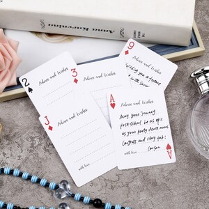 Graduation Party Guest Book Playing Cards: Class of 2026 Custom Made ...