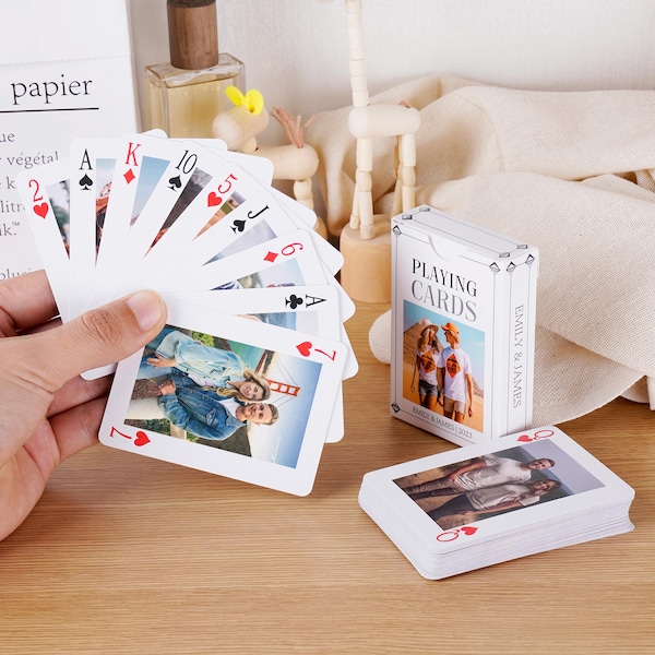 Personalized Decks of Playing Cards - Etsy