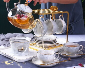 Ceramic Tea Set - Etsy