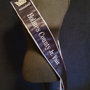 CUSTOM EMBROIDERED SASHES Pageant/Homecoming | Etsy
