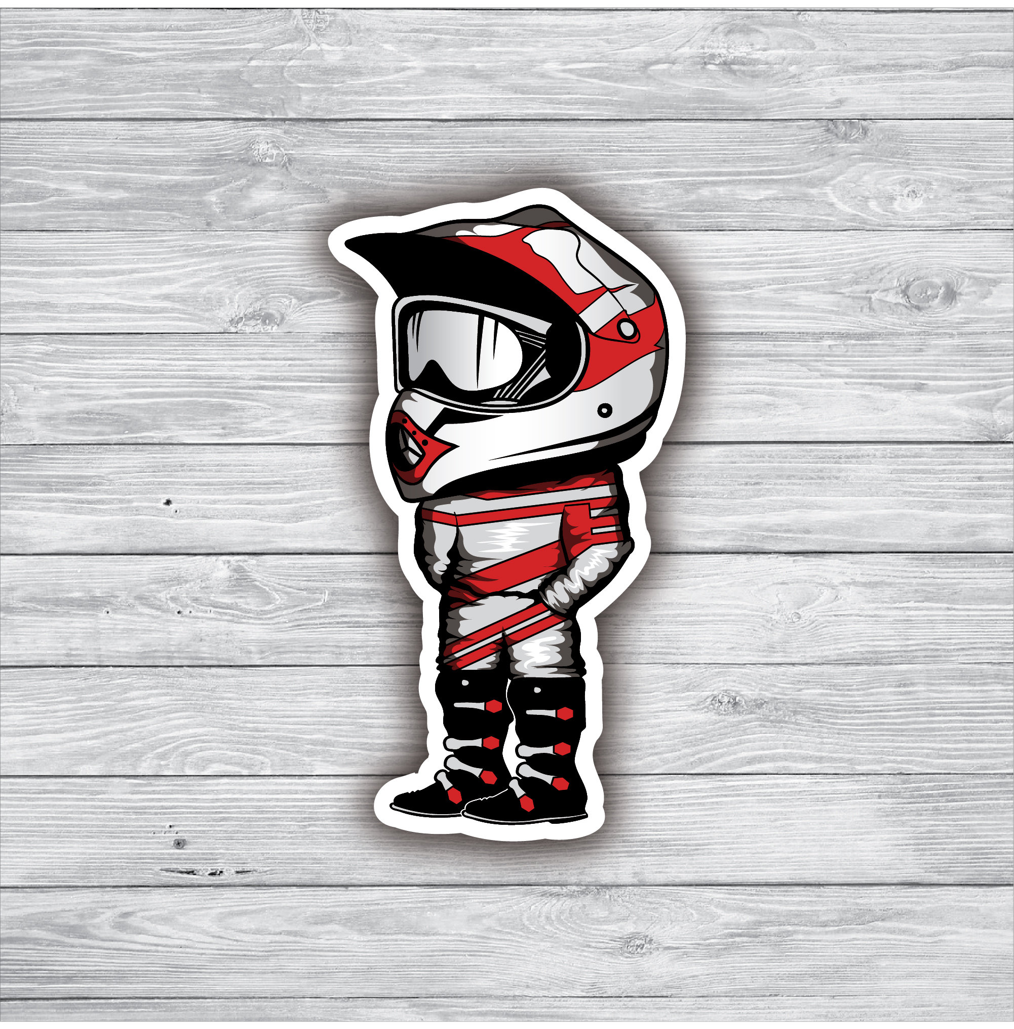 Vinyl Moto Sticker Dirt Bike Decal - Etsy