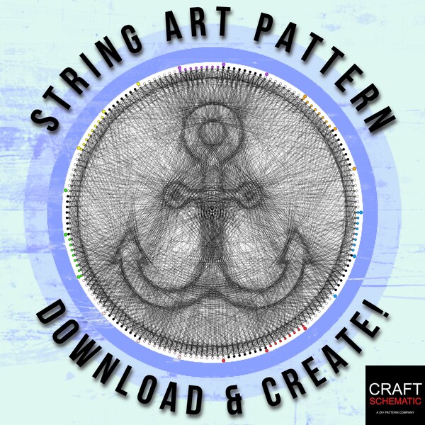 Anchor String Art - Etsy