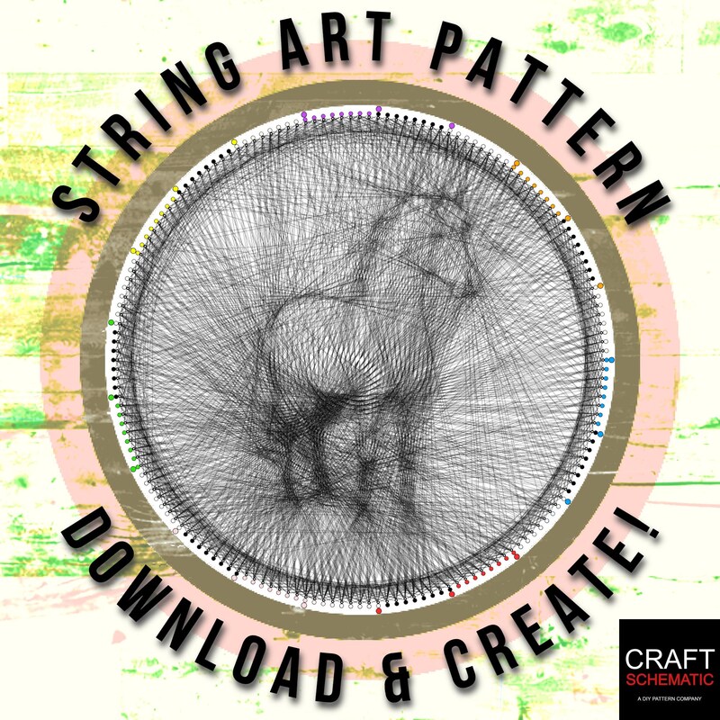 Horse String Art - Etsy