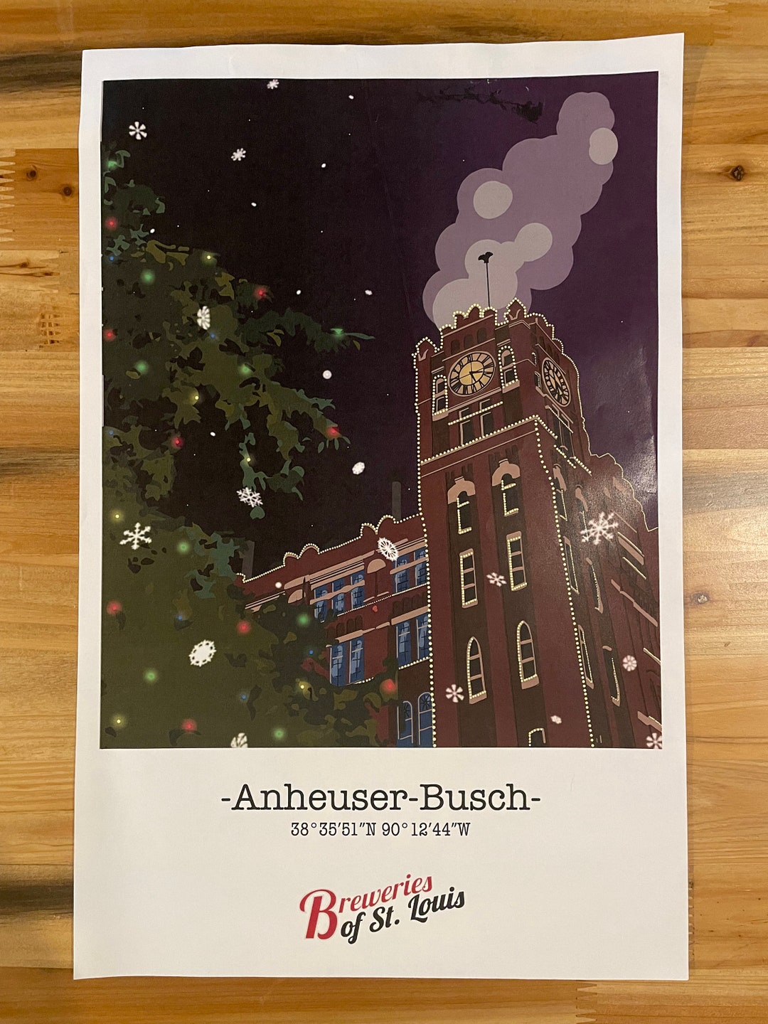 Brewery Lights of St. Louis - Anheuser Busch - Etsy