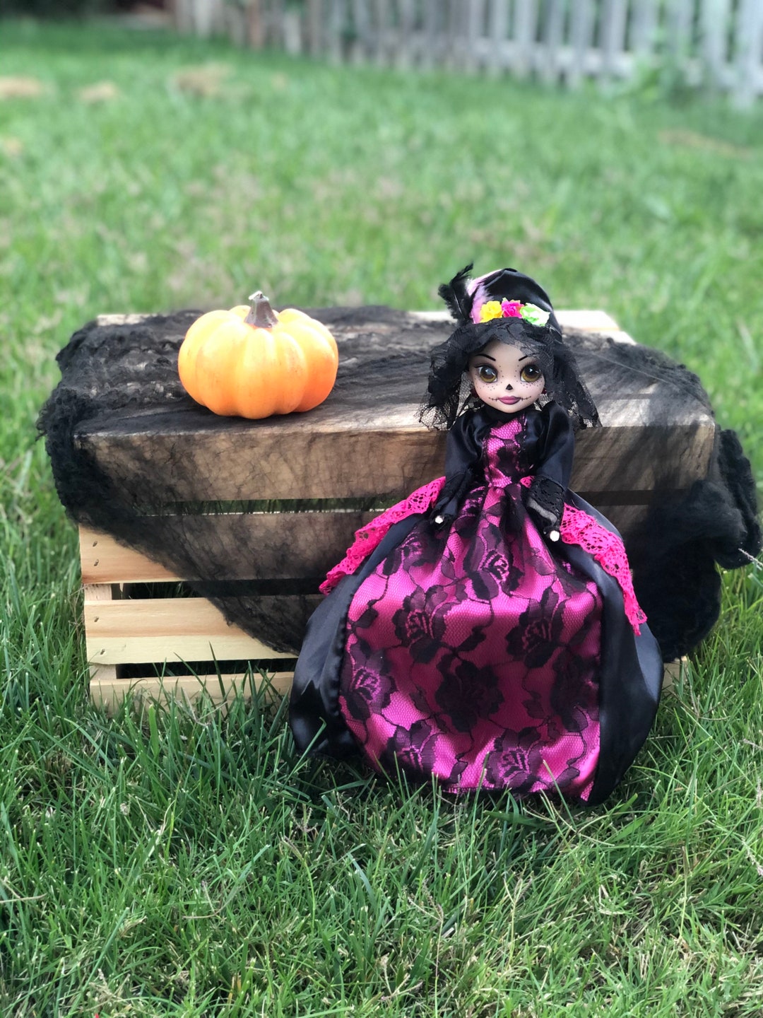 Frida Fridita Friducha Bruja Halloween Doll Muñeca Witch - Etsy