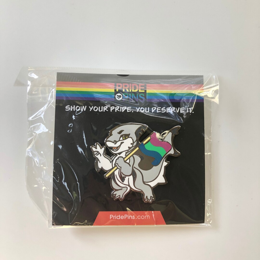 Polysexual Shark Pride Pin - Etsy