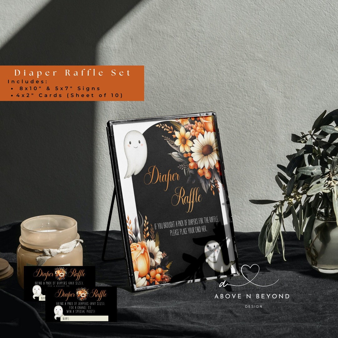 Our Little Boo is Almost Due Ghost Halloween Baby Shower Games Spooky ...