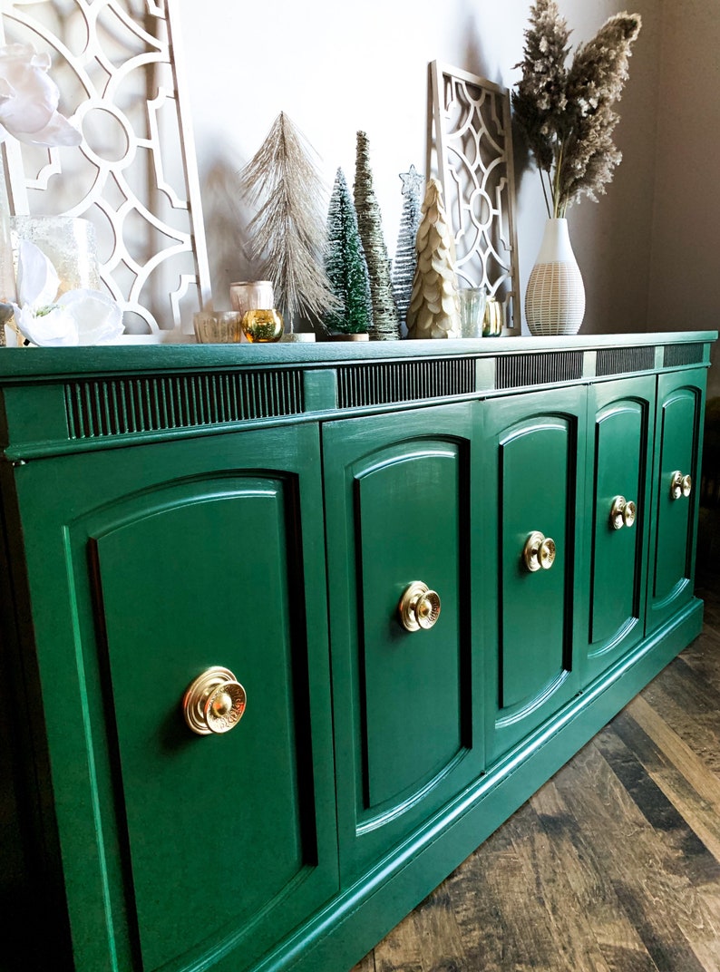 Sold!!!! Green Buffet - Etsy